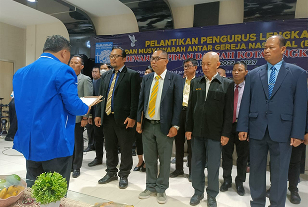 Pelantikan Bamag Nasional Singkawang